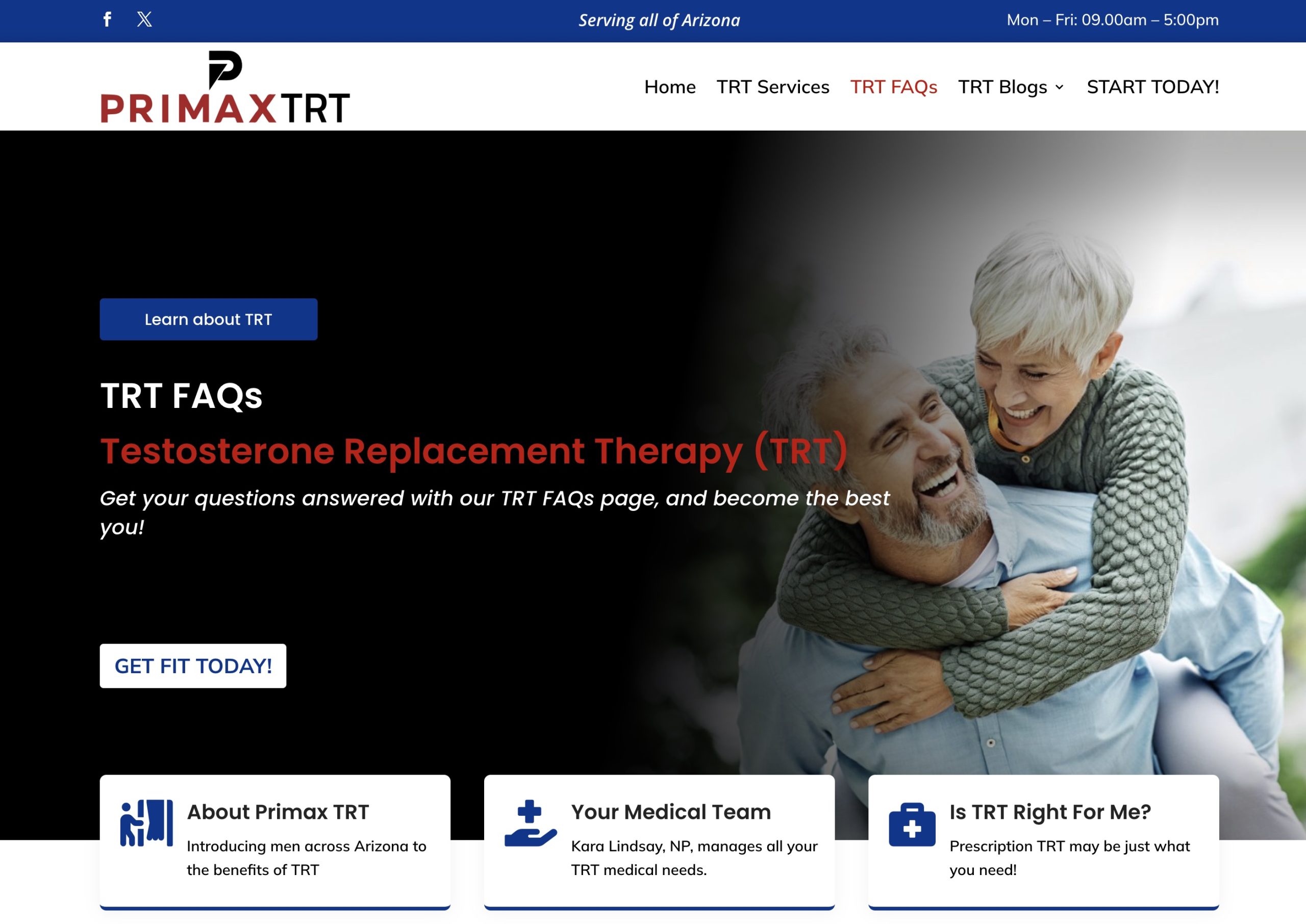 TRT FAQs: Testosterone Replacement Therapy by Primax TRT